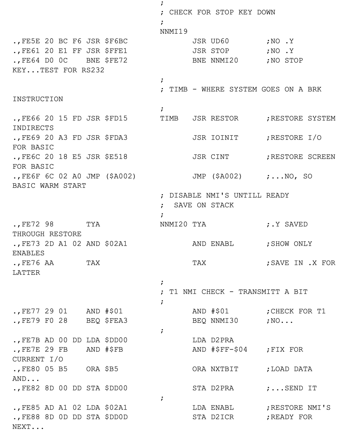 6502 vs 6510 Parte 12 – Como funcionan las interrupciones – Blog